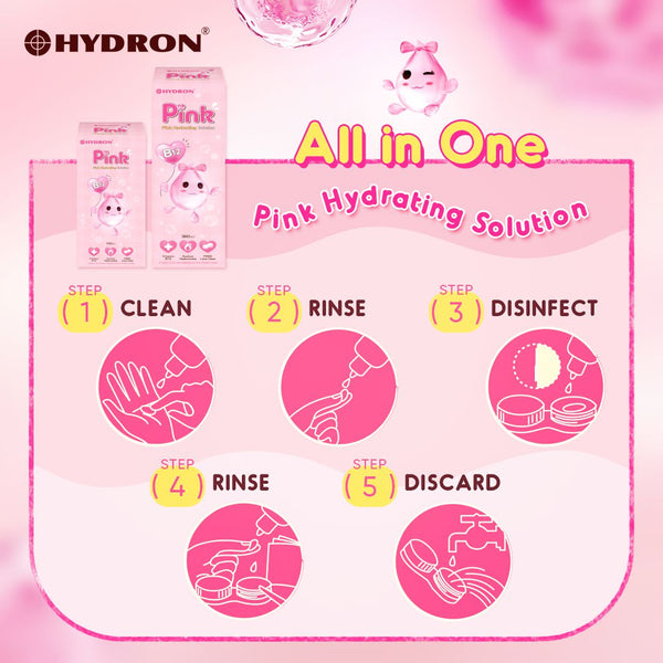 Hydron Pink Hydrating Solution – 100ml x2 - B.Eyesland